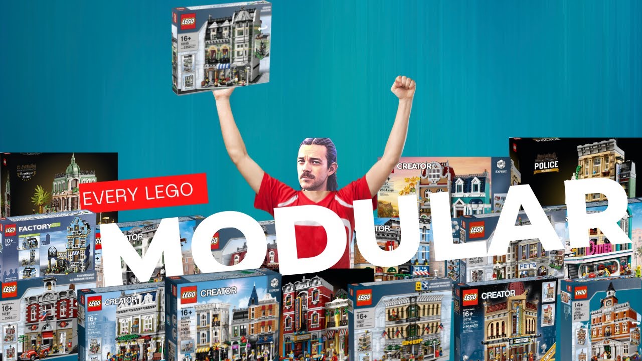 Every LEGO Modular Building - YouTube