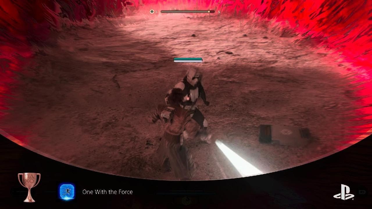 STAR WARS Jedi: Survivor One With the Force Trophy - YouTube