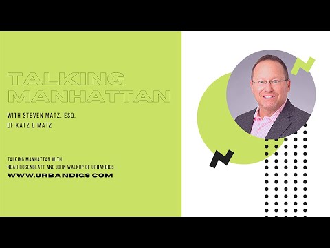 Talking Manhattan | Steven Matz of Katz & Matz - YouTube