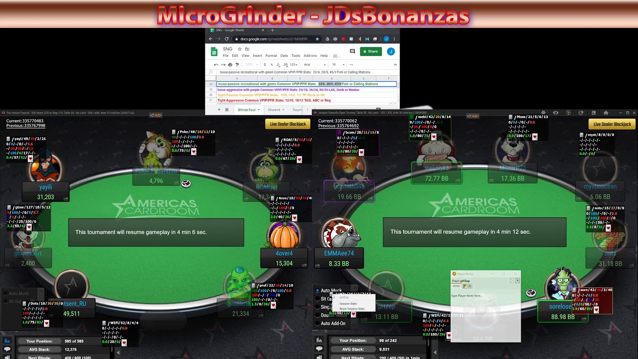 Color Coding Poker Player Types - YouTube