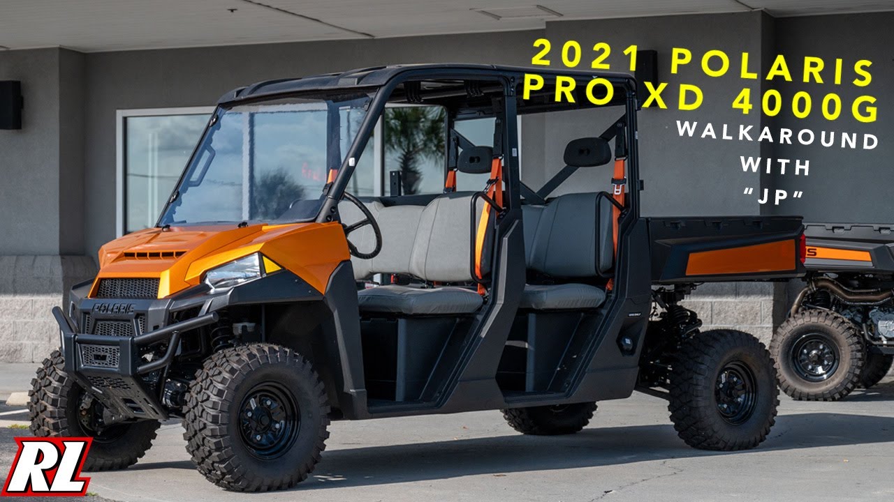 2021 POLARIS PRO XD 4000G Walk Around - YouTube