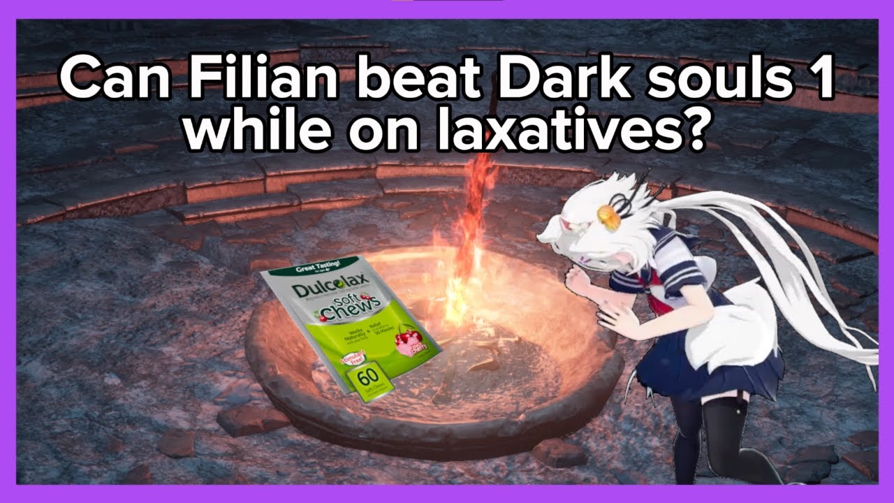 Can Filian beat Dark souls 1 on laxatives? #filian #darksouls - YouTube