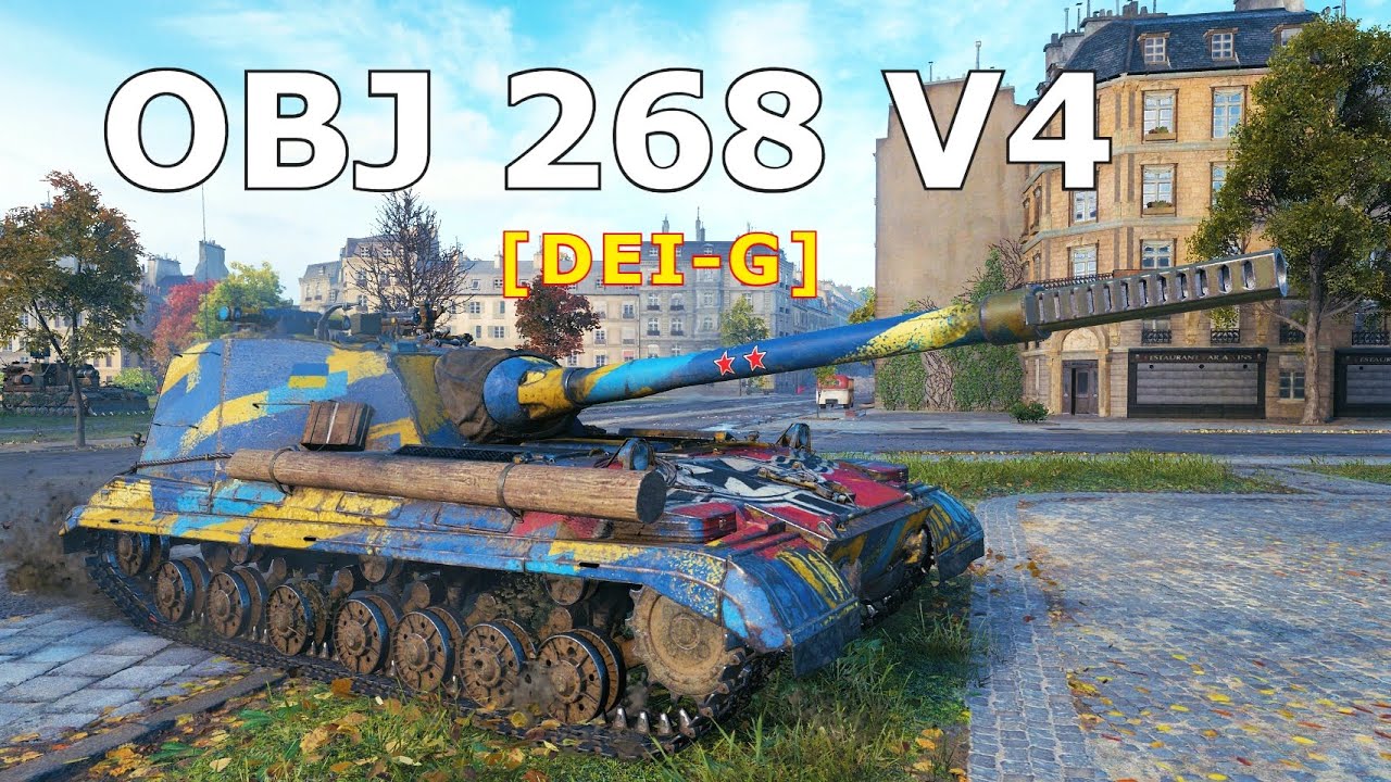 World of Tanks Object 268 Version 4 - 2 Kills 11K Damage - YouTube