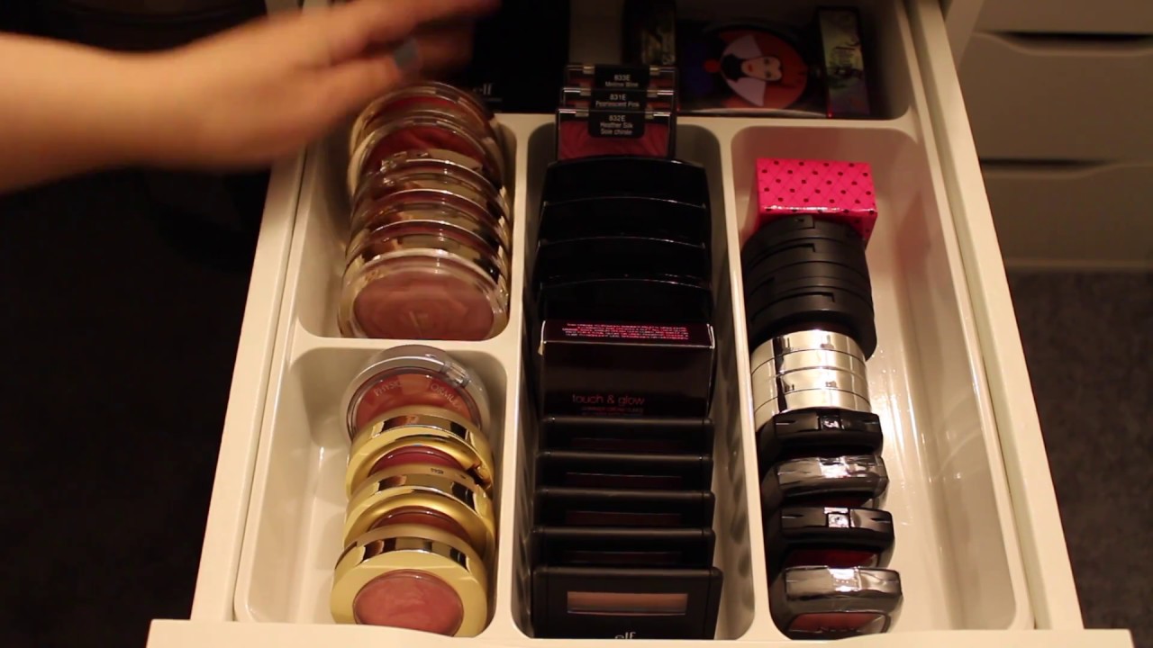 Makeup Declutter 2016 - YouTube