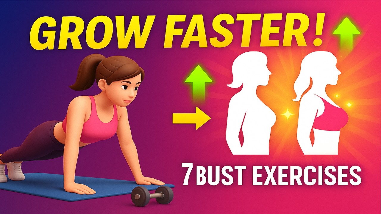 Top 7 Exercises to Naturally Firm & Enhance Your Bust - YouTube