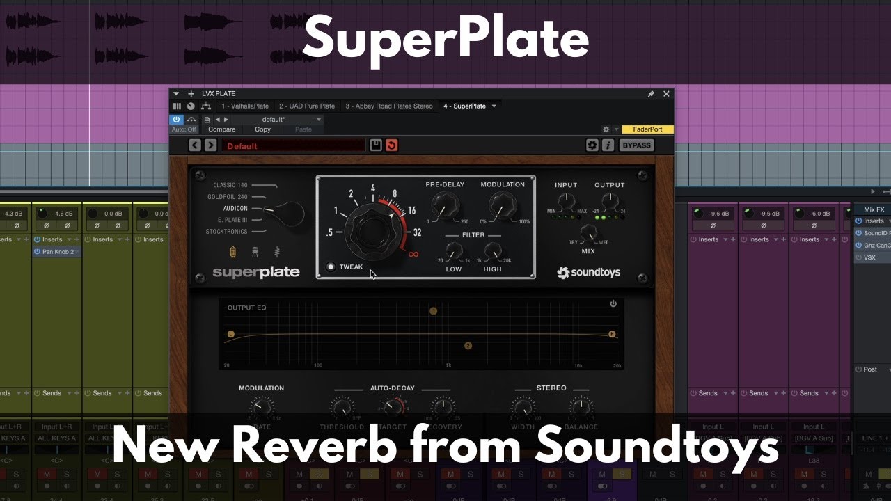 SuperPlate | New Plate Reverb Plugin from Soundtoys - YouTube