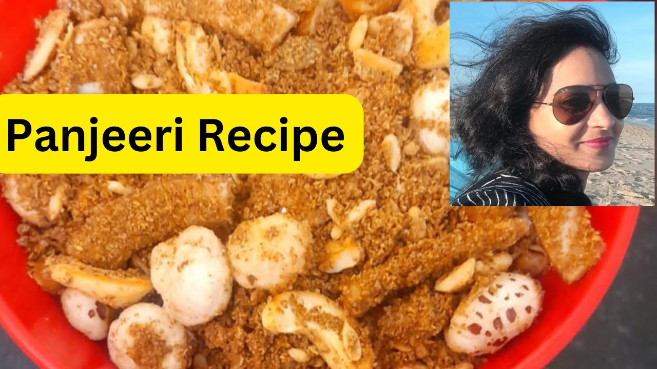 Janmastmi special panjeeri recipe 😋😍| how to make panjeeri | Panjeeri ...