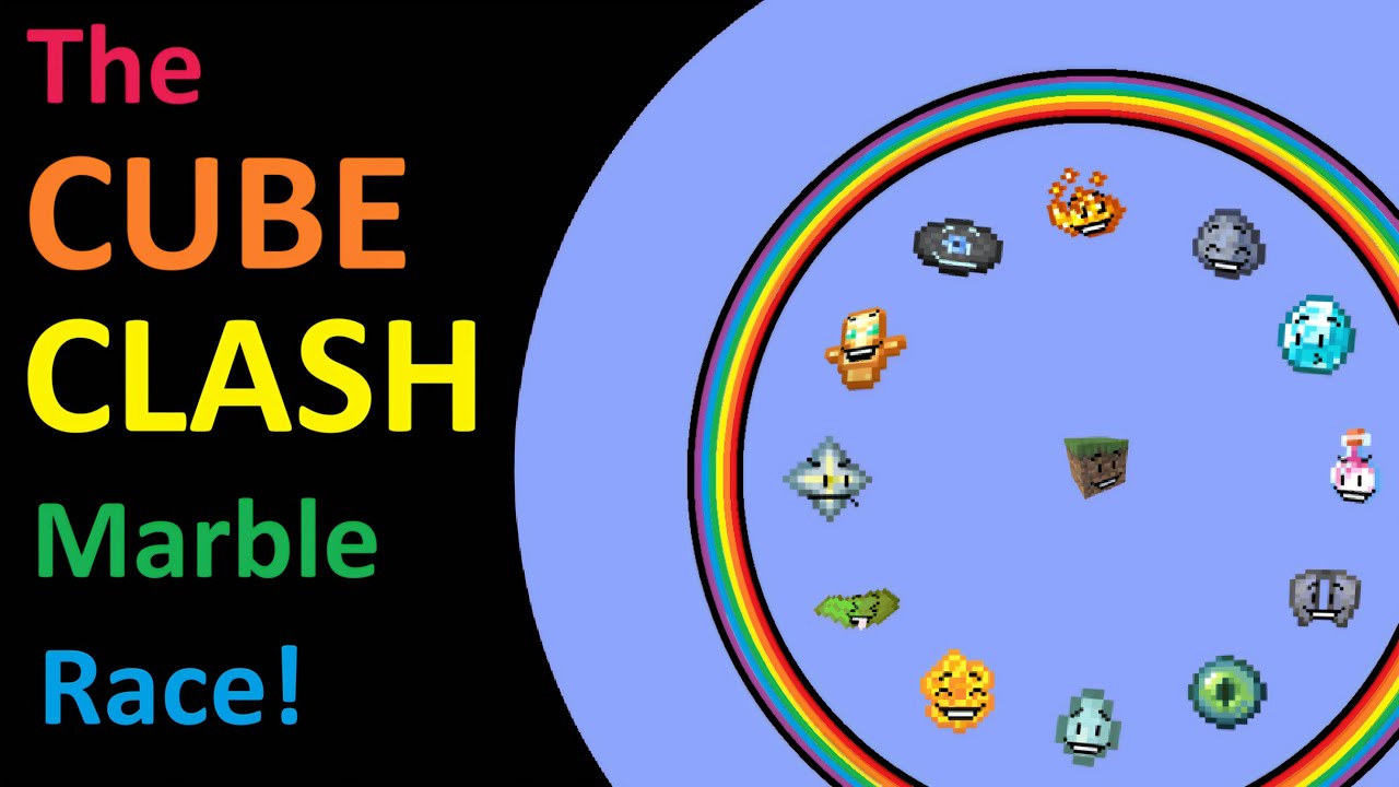 The Cube Clash Marble Race - YouTube