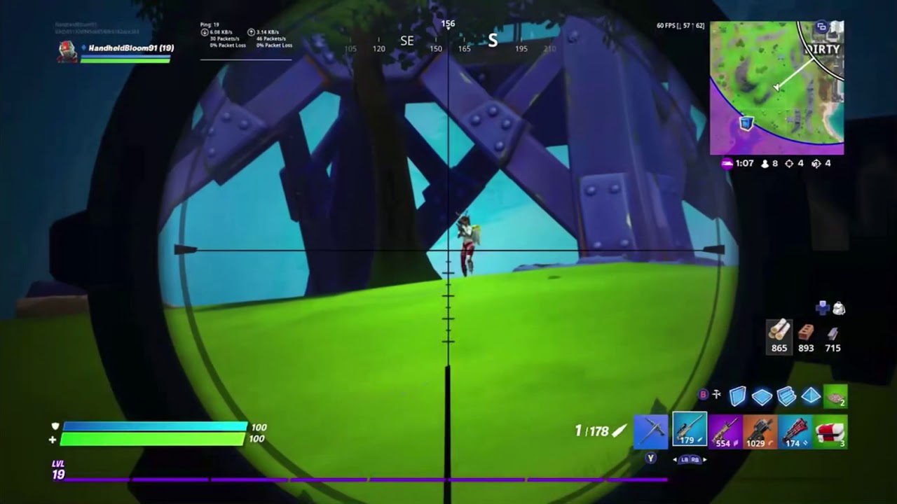 Quick Scope from yesterday! Fortnite grinds are real..... - YouTube