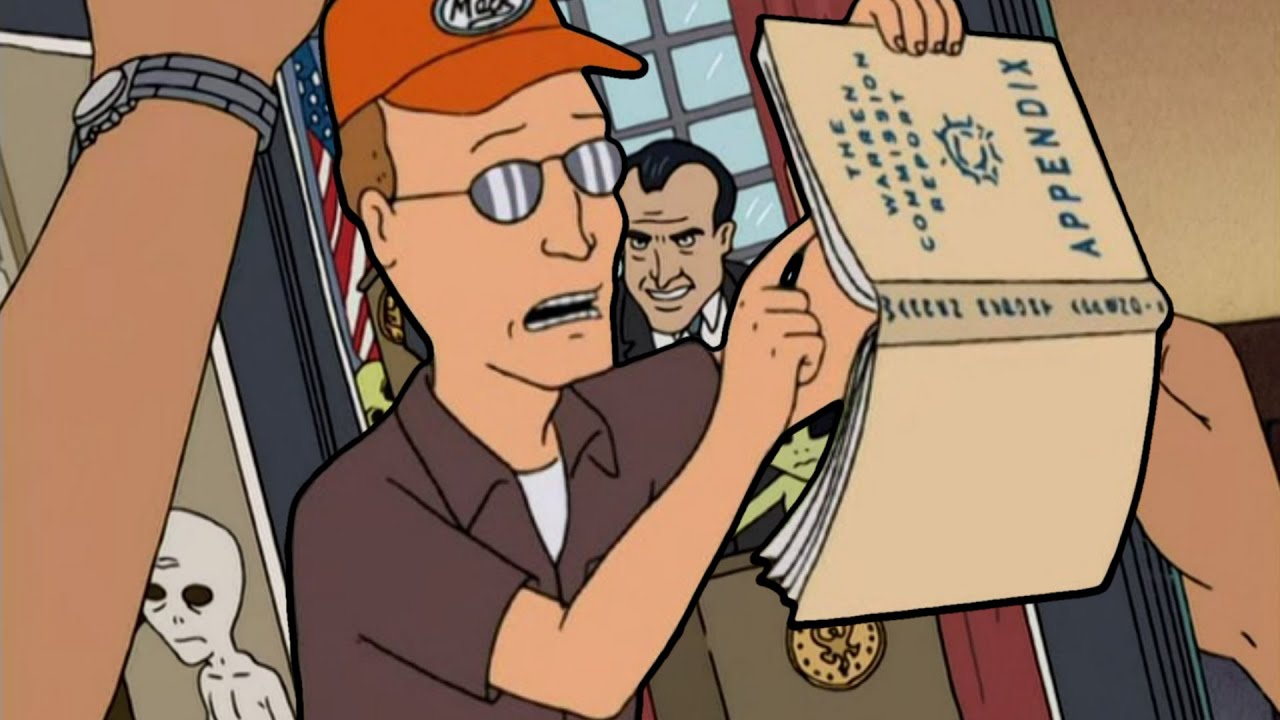 Dale Gribble's Favorite Conspiracies (Season 1) - YouTube