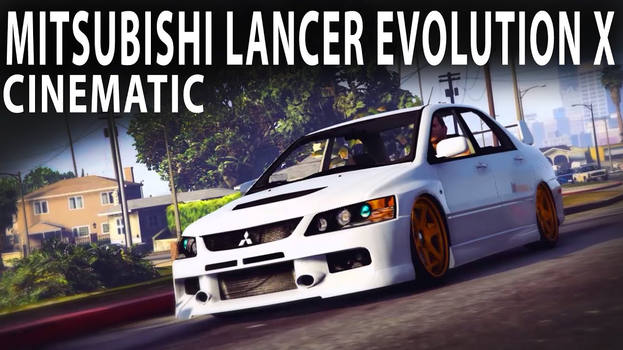 GTA V Mitsubishi Lancer Evolution IX (cinematic) - YouTube
