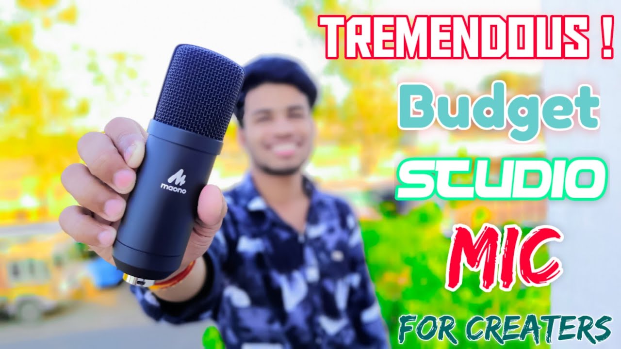 Tremendous! Budget Studio Microphone Kit : Full Setup , Test & Review ...