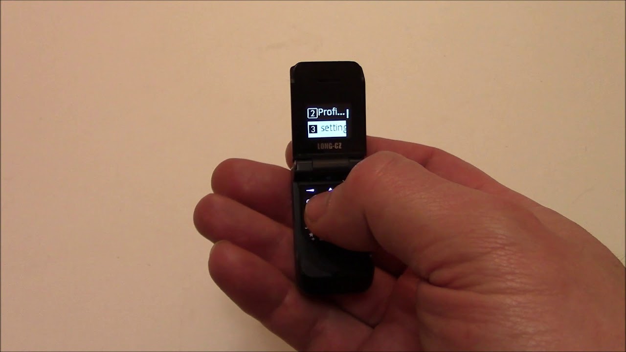How To Restore The World's Smallest Flip Phone Bluetooth J9 To Factory ...