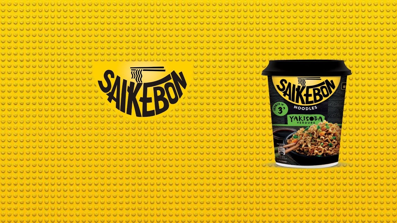 Proviamo cose nuove - Saikebon Noodles "Yakisoba Verdure" - YouTube