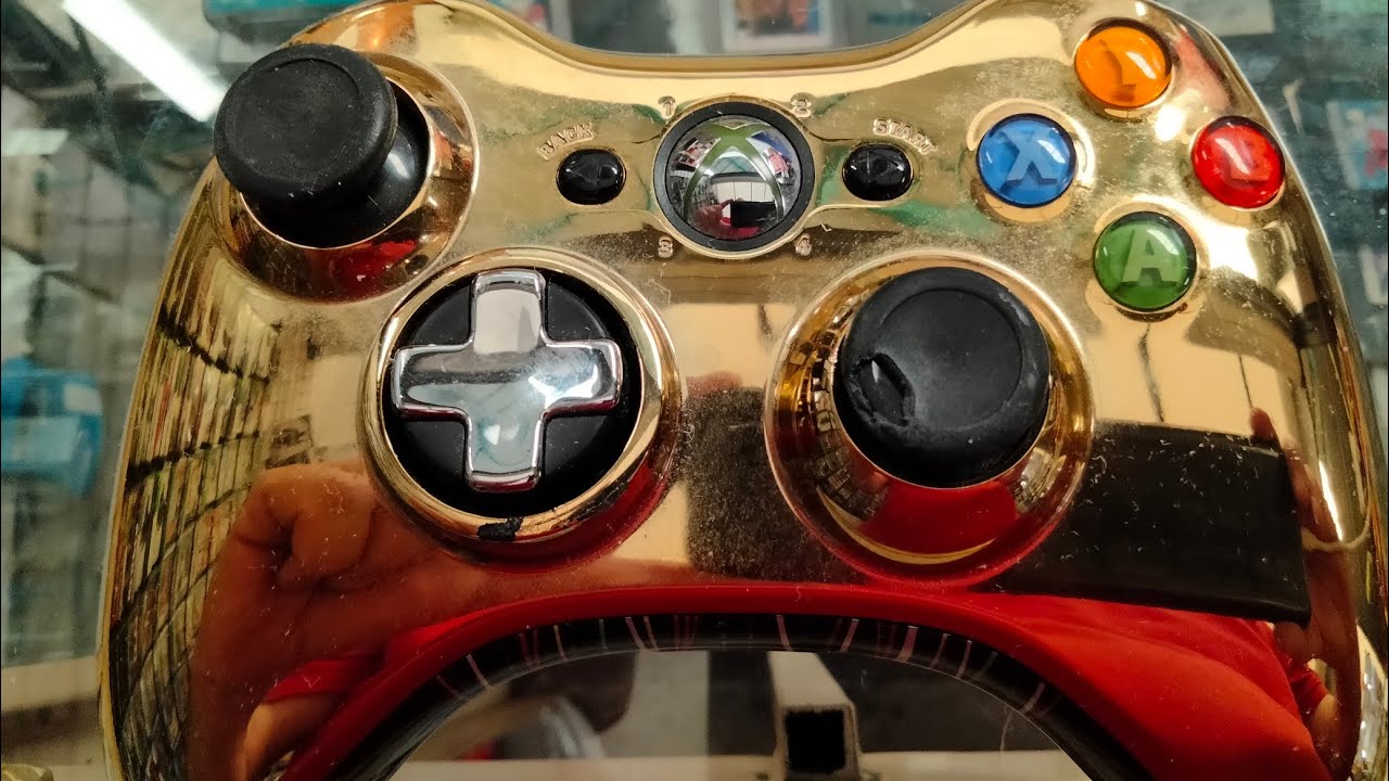 control xbox 360 version star wars dorado - YouTube