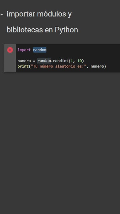 ¿Cómo Importar Módulos y Bibliotecas Externas en Python de Manera Efectiva? - YouTube