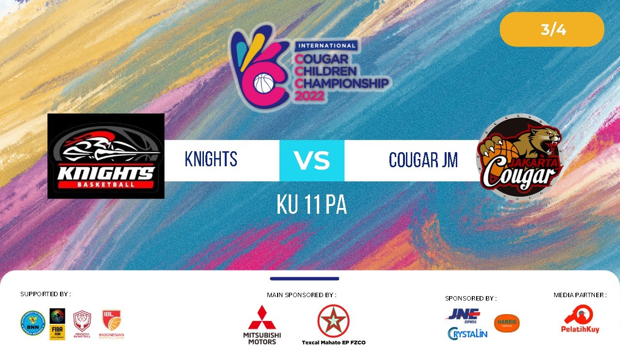 KU 11 PA, KNIGHTS VS COUGAR JKT MERAH - COUGAR JAKARTA 3C 2022 - - YouTube