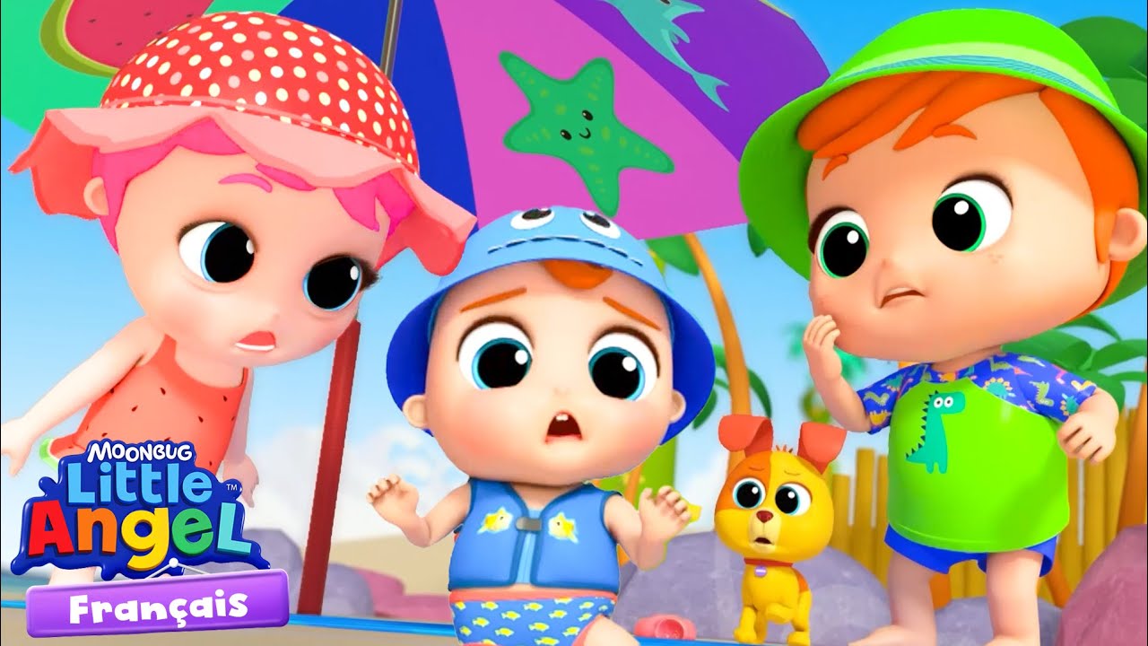 Bébé Louis fait un Château de Sable | Little Angel | Aventures en ...