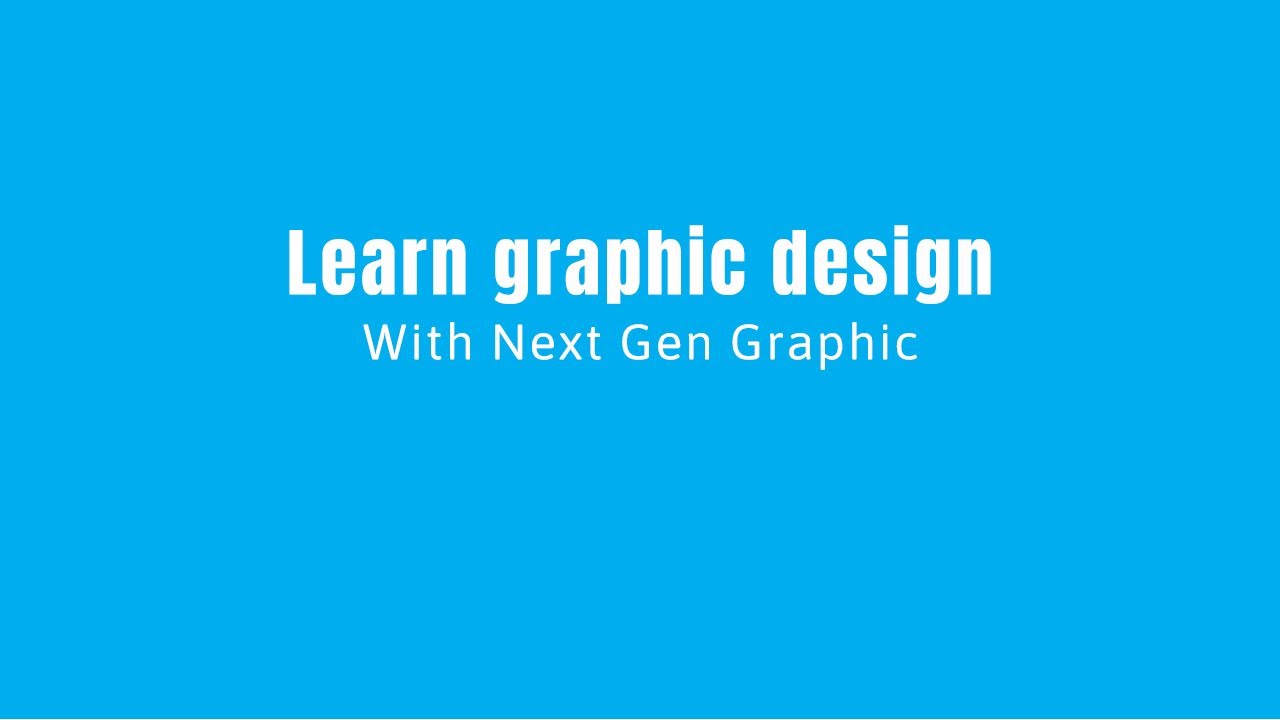 Next Gen graphic. - YouTube
