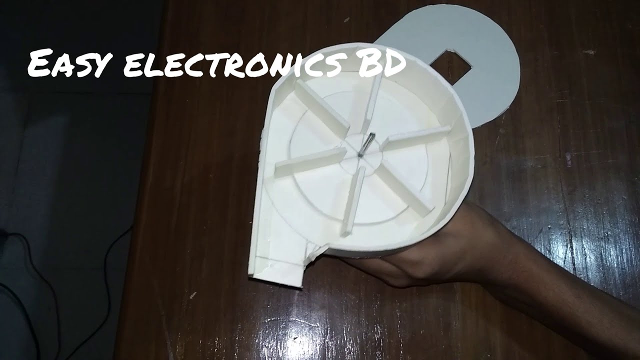 How to make a Air Blower at home very easily. - YouTube