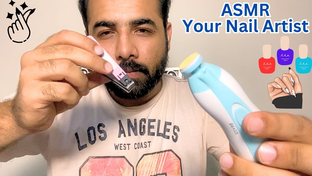 [ASMR] Doing Your Nail | ASMR Fast and Aggressive | Asmr Nails ...