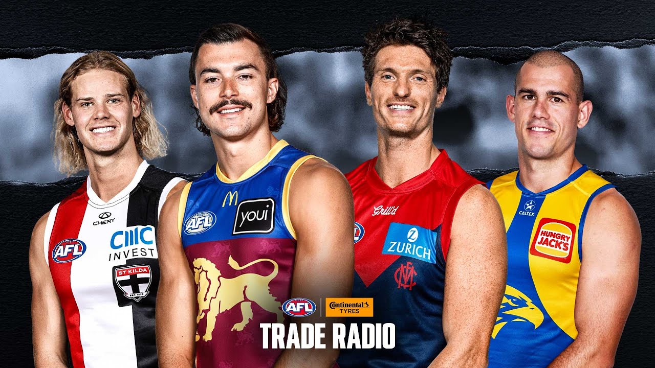 The Deadline Debrief | 2025 Continental Tyres AFL Trade Radio - YouTube