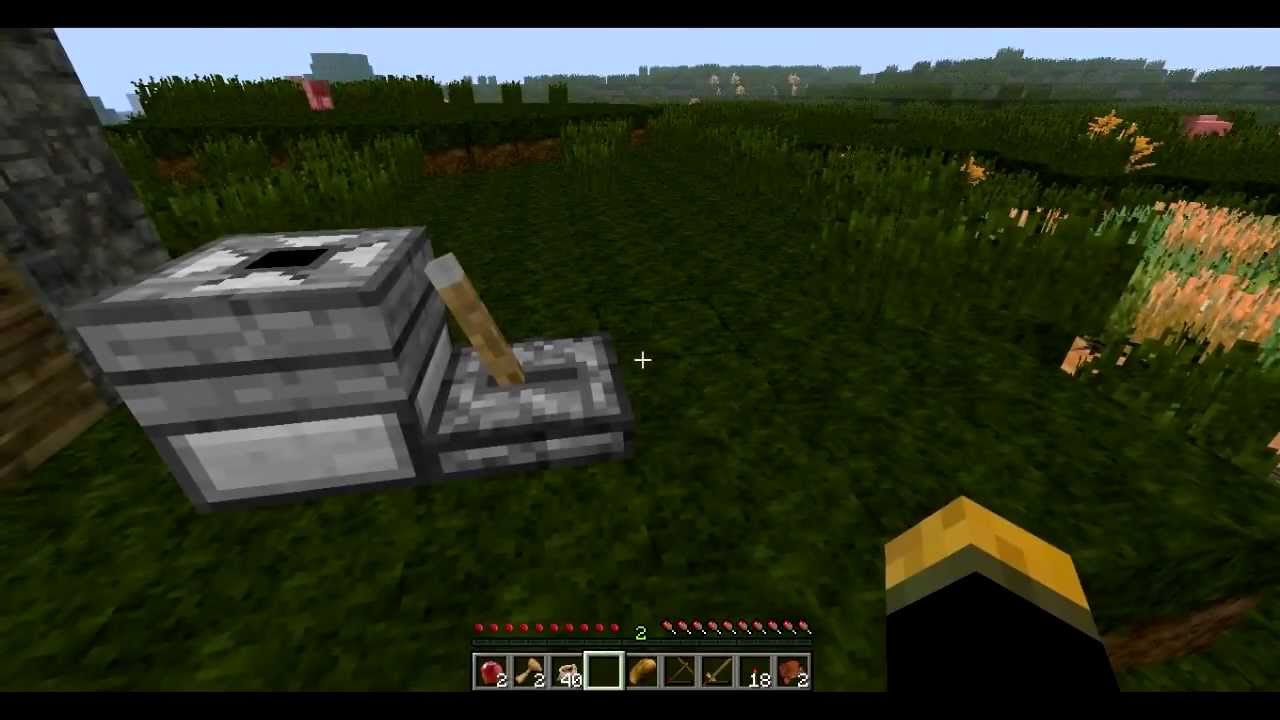 Better Then Buildcraft Mod - Ep.1 Hand Crank - YouTube