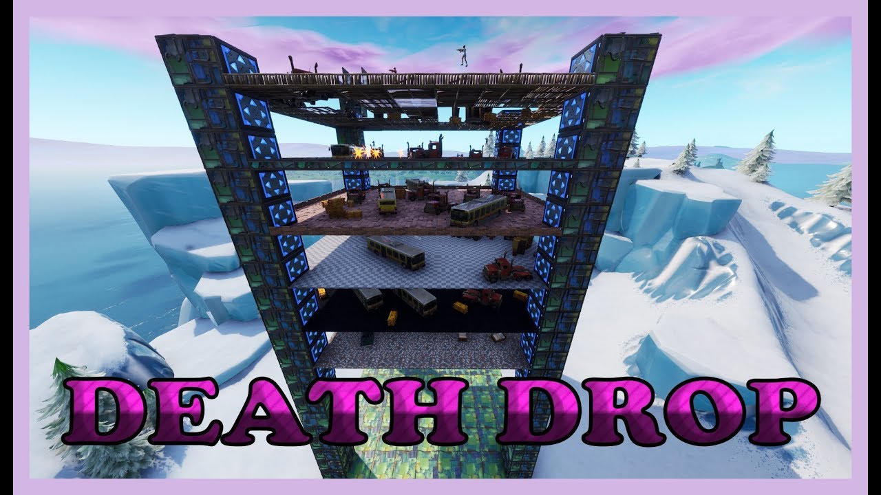 NYÅRSSPECIAL - DEATH DROP MINIGAME I CREATIVE MODE - Fortnite På ...