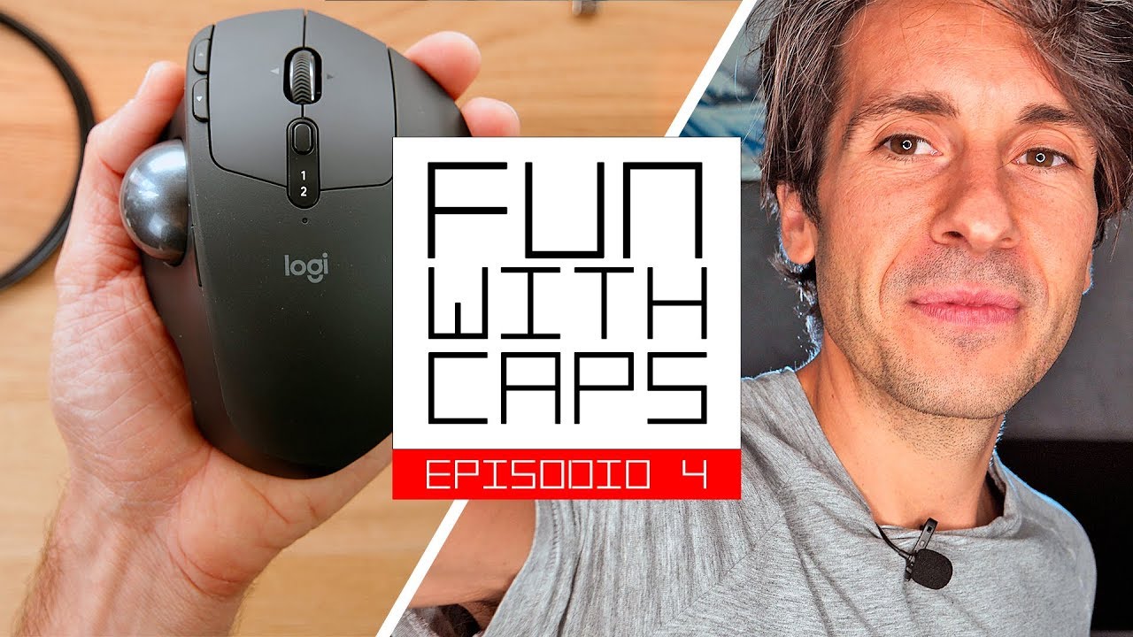 RECENSIONE Logitech MX Ergo Trackball // FUN WITH CAPS EP4 - YouTube