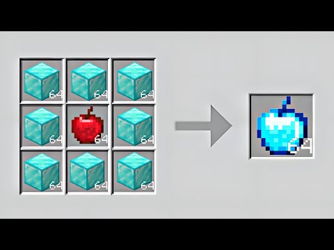 Minecraft But There Are CUSTOM APPLES!