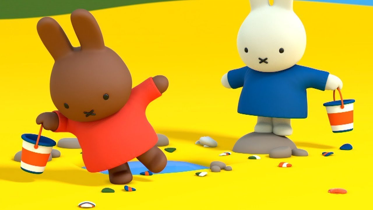 Miffy | Miffy At The Beach! | New Series! | Miffy's Adventures Big ...