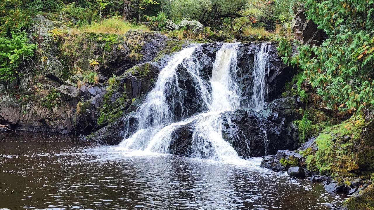 Interstate Falls, Siebert Scenic Conservation Area, Ironwood, Michigan ...