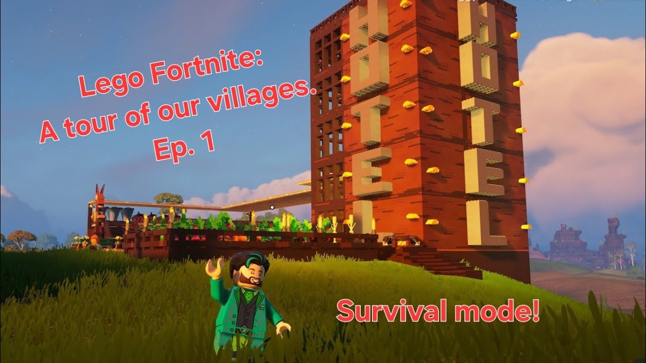 Our village tour in Lego Fortnite. - YouTube
