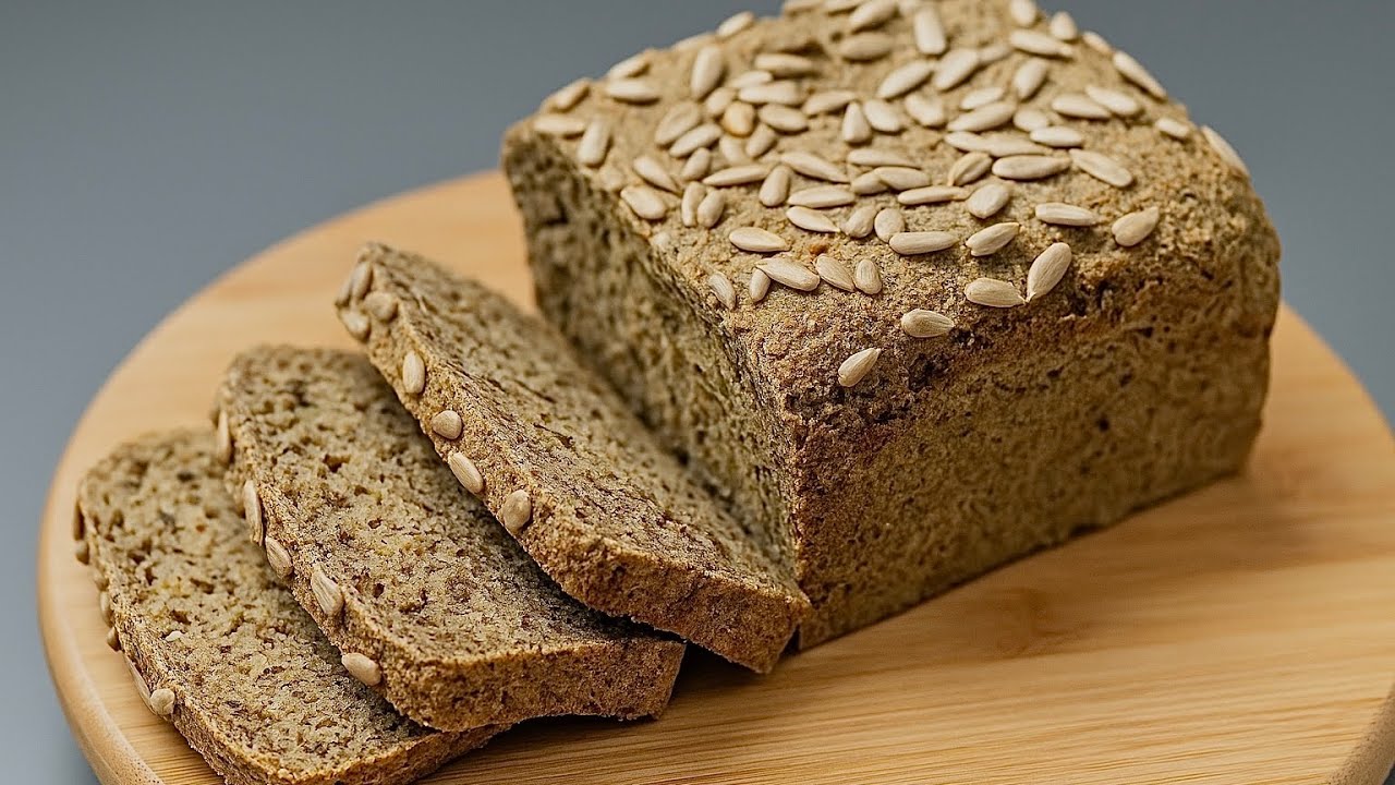 Healthy High-Fiber Bread | Good for Digestion & Gut Health .no yeast ...