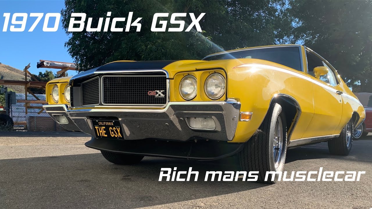 1970 Buick GSX. Known as the rich mans musclecar.. lets check it out ...
