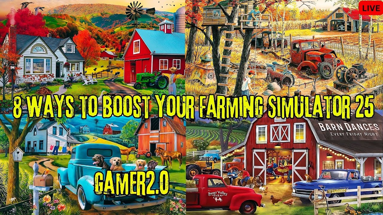 The Evolution of Farming Simulator: A Look at 25 #farming #live #gaming ...