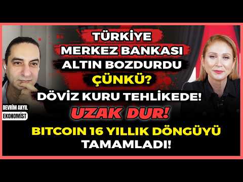 Türkiye Merkez Bankası Altın Bozdurdu Çünkü? Döviz Kuru Tehlikede! UZAK DUR!