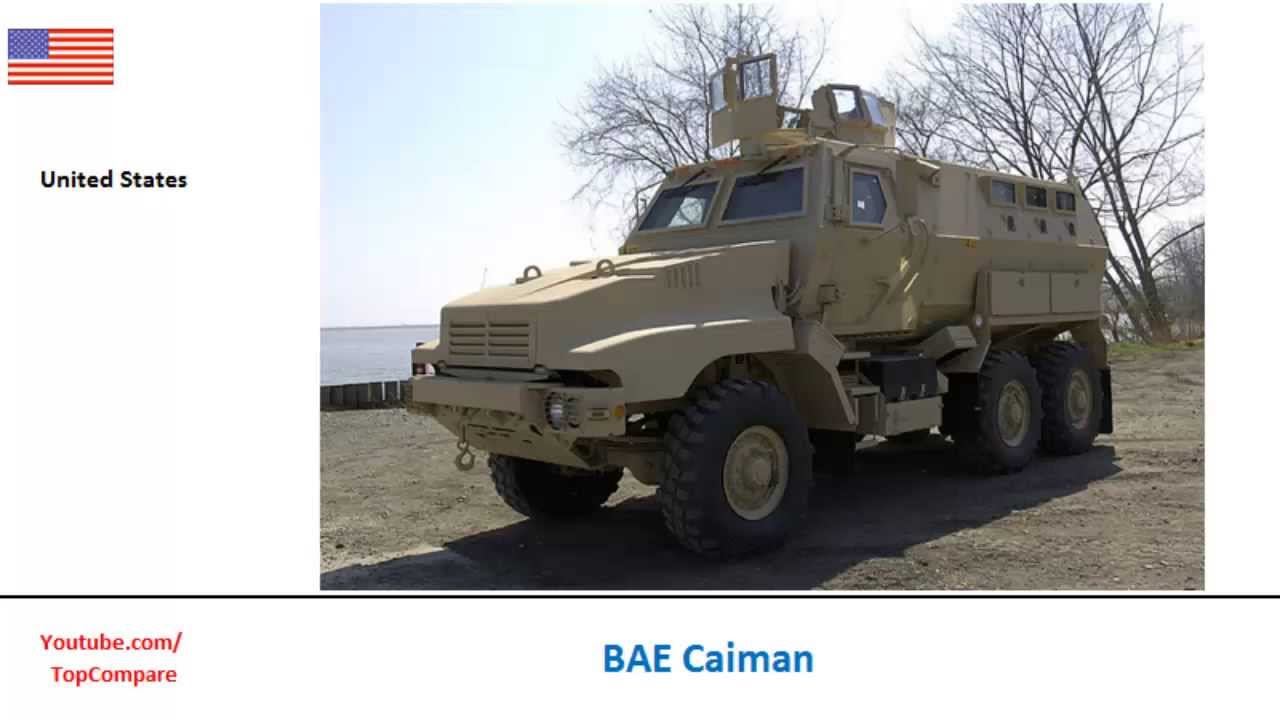 BAE Caiman, Armored Track Key features - YouTube