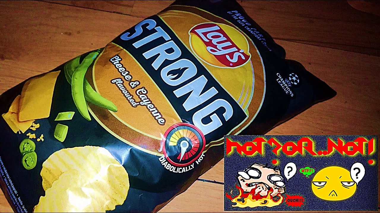 Hot?Or..Not! - Lay's Strong Cheese & Cayenne Flavoured Potato Chips ...