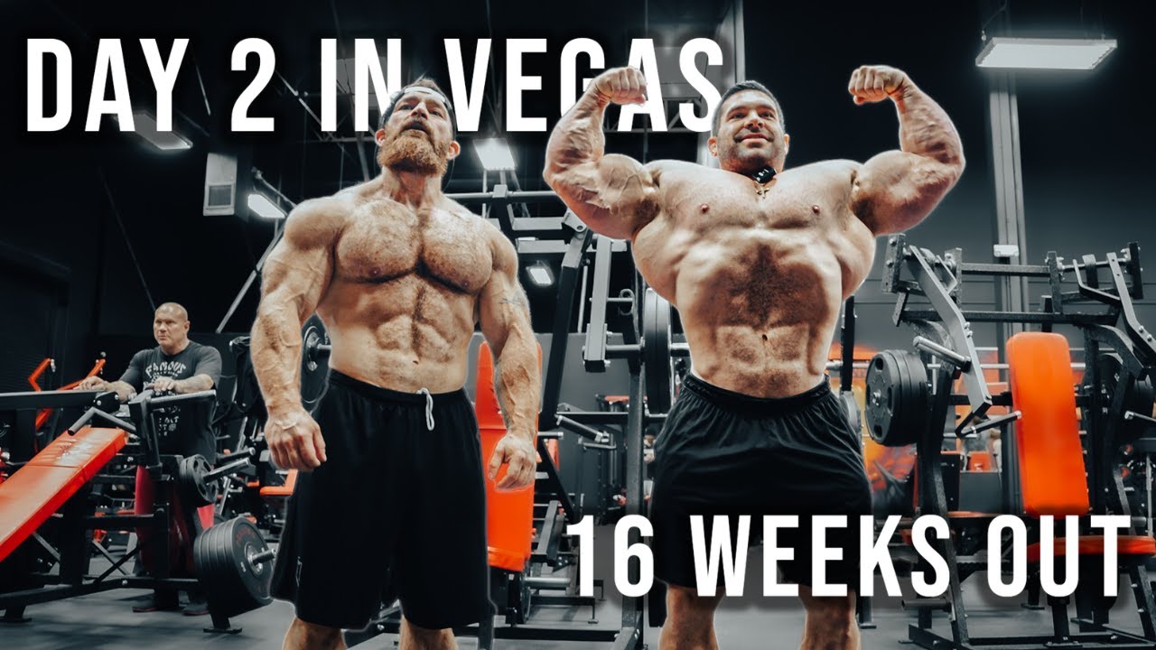 Derek Lunsford | Chest Workout W/Flex Lewis | 16 Weeks Out From The ...