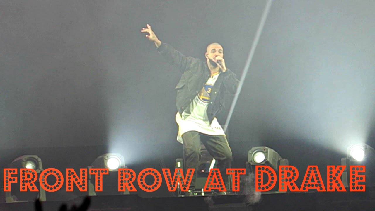 EPIC DRAKE FRONT ROW SEATS EXPERIENCE!!(Summer 16 Tour)(Vlog 29) - YouTube