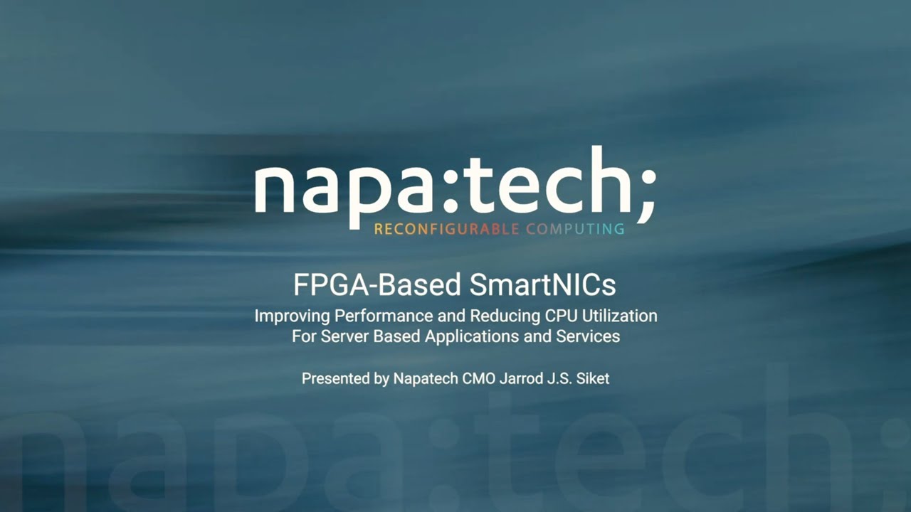 FPGA-Based SmartNICs - YouTube