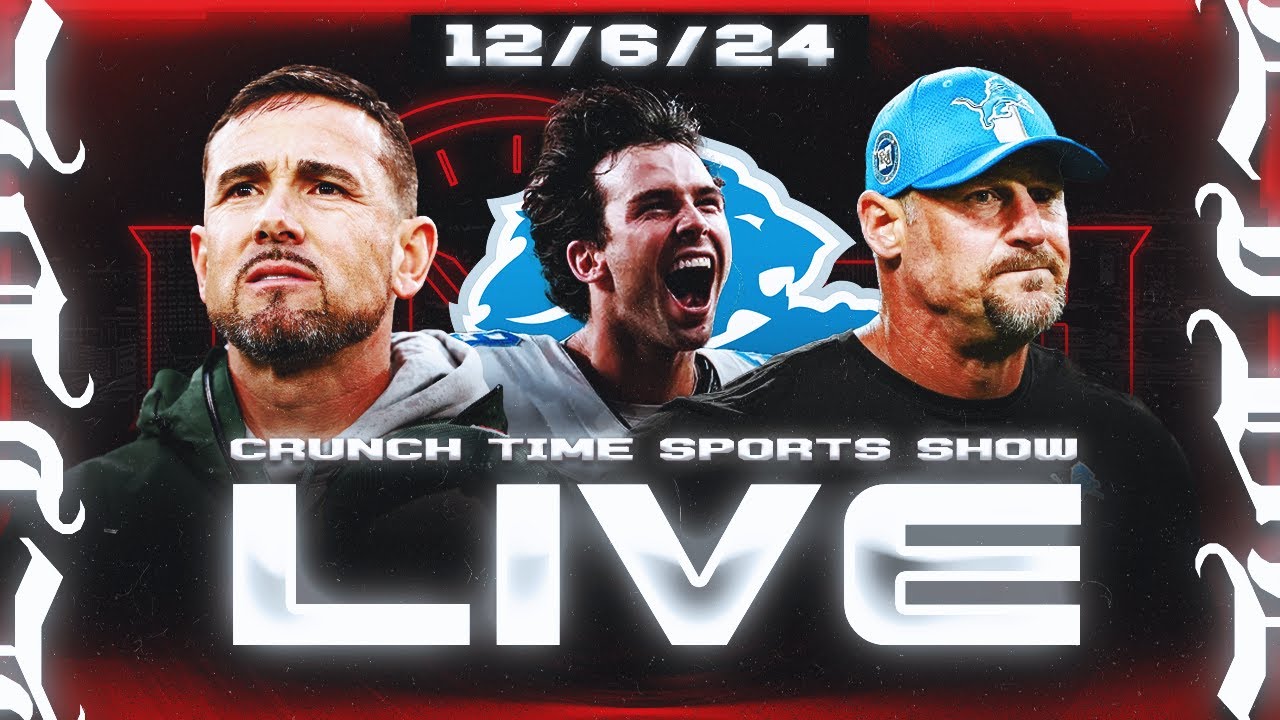 Crunch Time Sports Show | Friday, December 6th, 2024 - YouTube