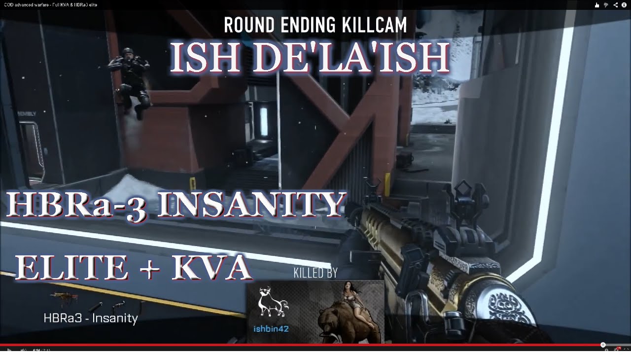 COD advanced warfare - Full KVA & HBRa3 elite - YouTube