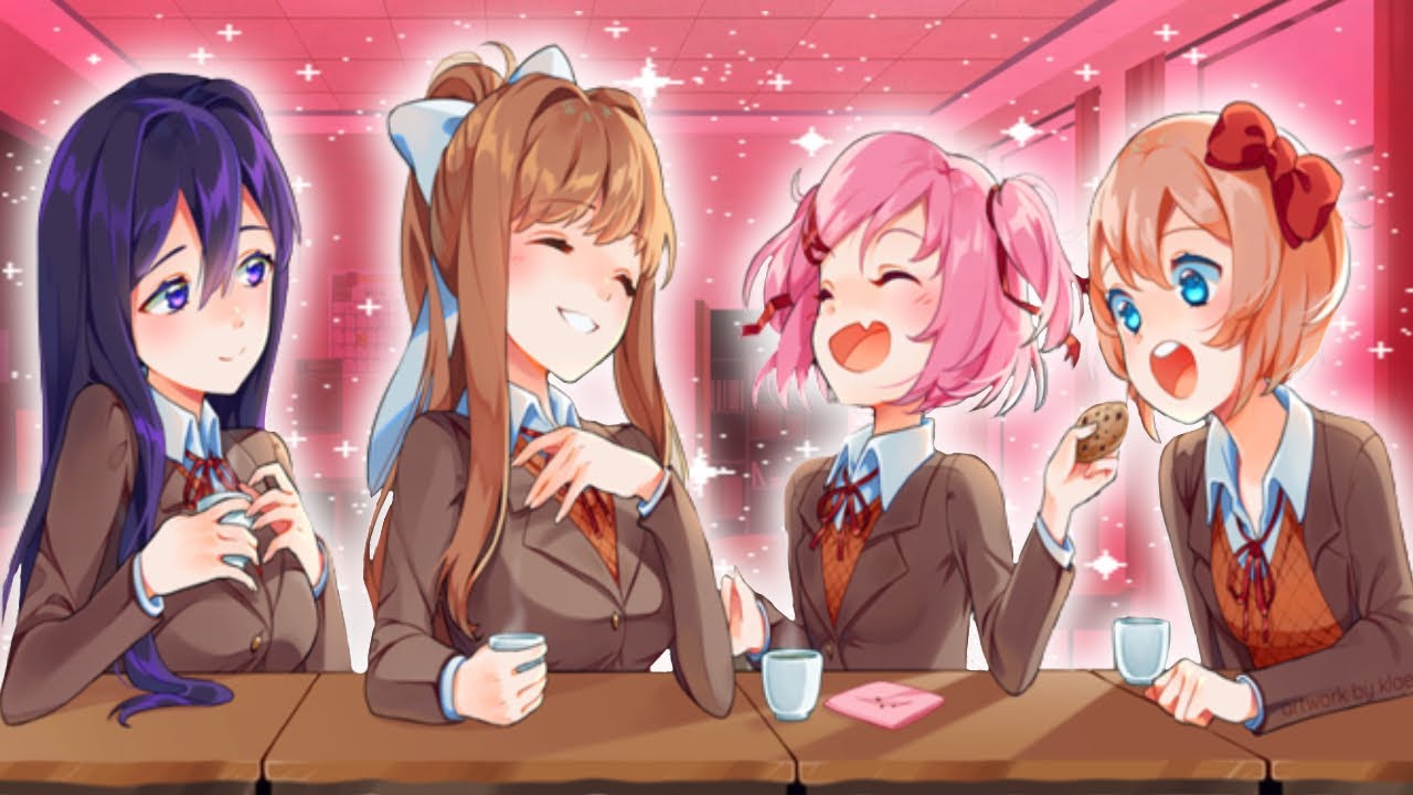 Ddlc girls edit Basics in behaviour - YouTube