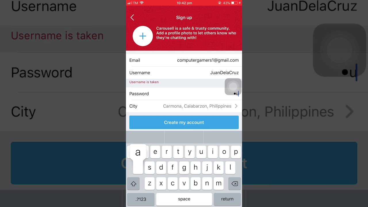 CAROUSELL APP TUTORIAL 1 - YouTube