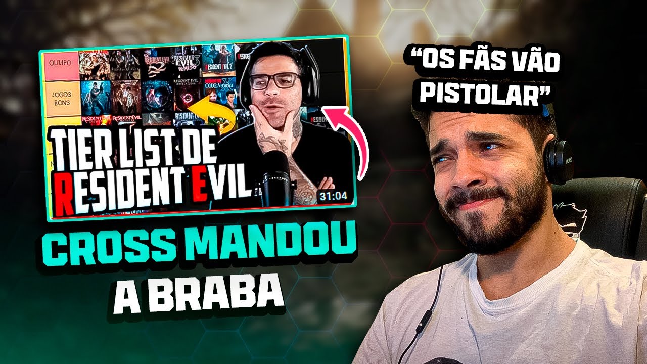 TIER LIST DO CROSS DOS MELHORES RESIDENT EVIL | CROSS REACT - Combo ...