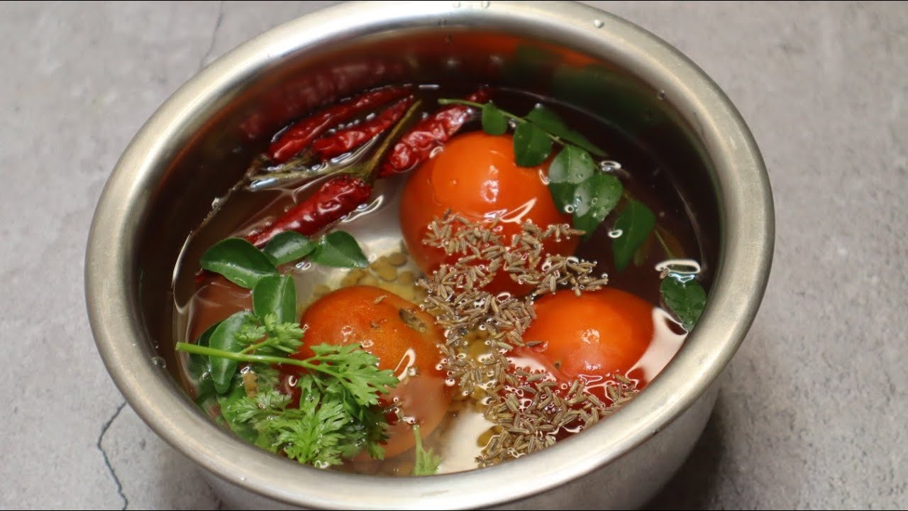 🧿😋ಘಮಘಮ ತಿಳಿಸಾರು 1ಸ್ಪೂನ್ ಅನ್ನ ಜಾಸ್ತಿನೇ ಊಟ ಮಾಡ್ತೀರ ಅಷ್ಟು ರುಚಿ ಗೊತ್ತಾ ...