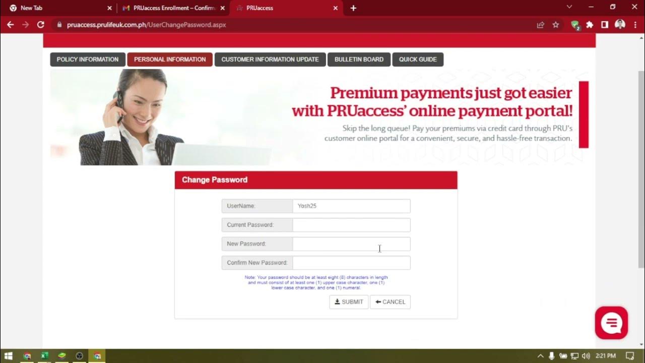How to check your Pru Life UK Policy through PruAccess - YouTube