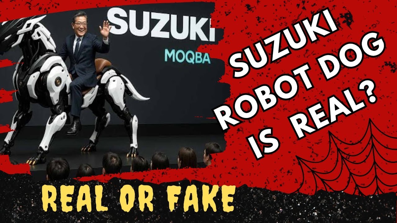 Suzuki Robot Dog Real or Fake | Suzuki Robot Dog is Real? | Suzuki ...